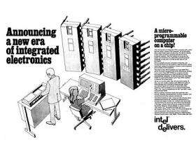 15 de noviembre de 1971: Intel anuncia al primer microprocesador ...